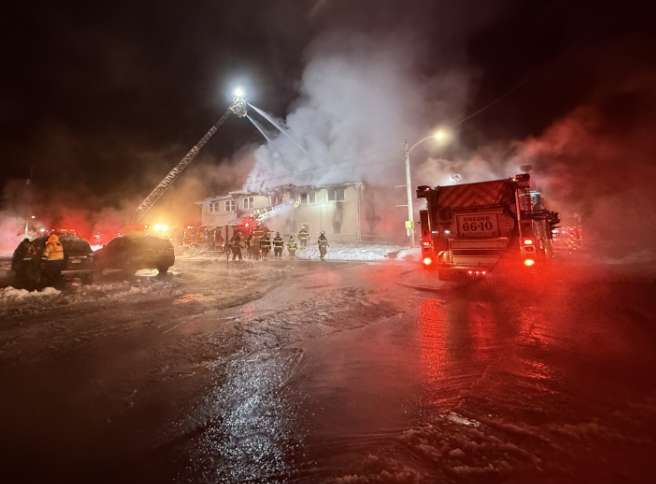 Fire destroys apartment building in Mather - Herald-Standard